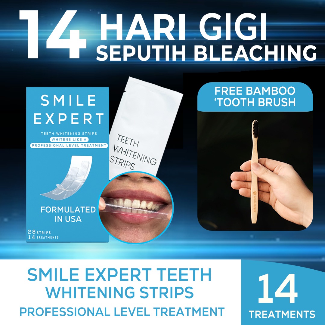 SMILE EXPERT PEMUTIH GIGI STRIPS