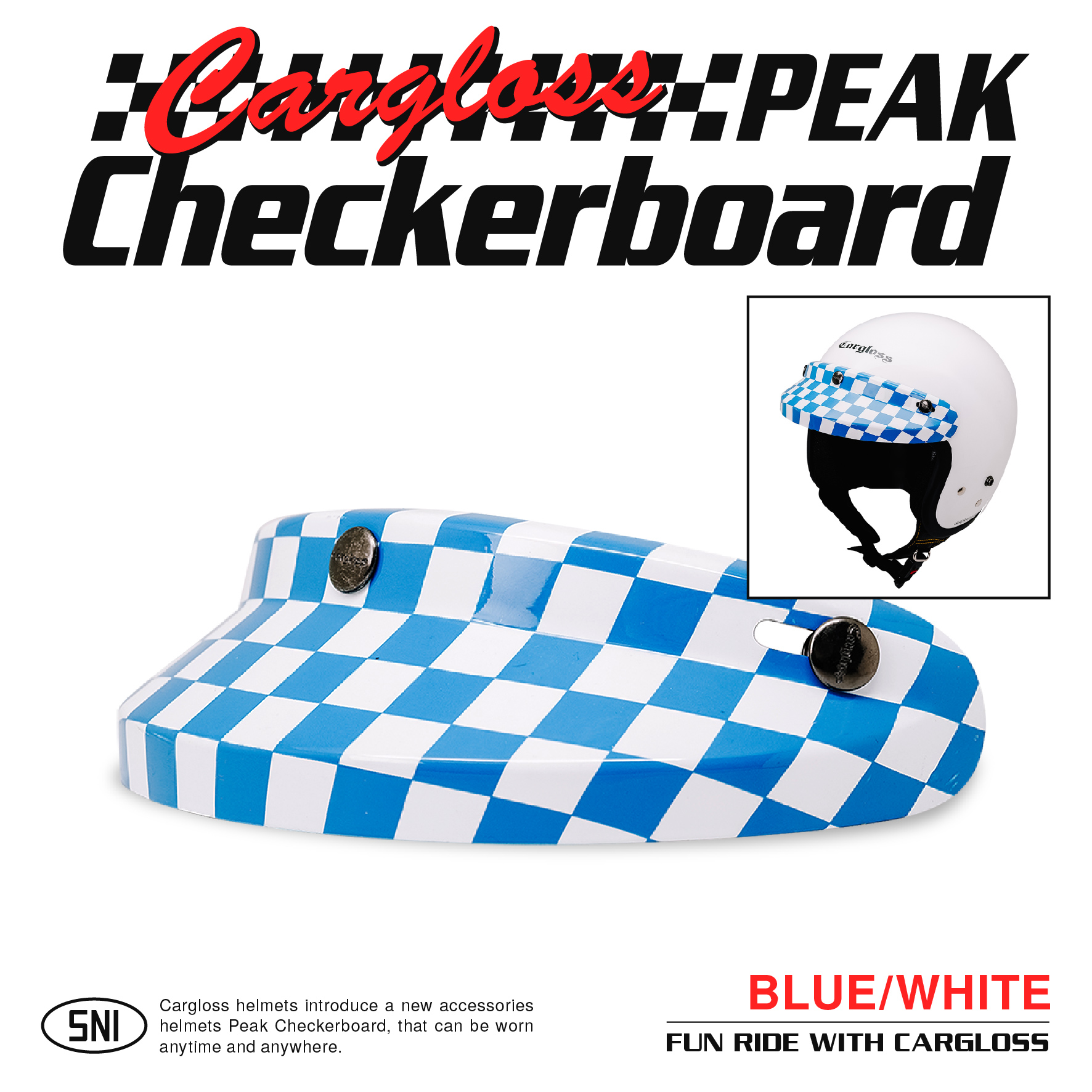 Cargloss Helmet - Fun Ride With Cargloss