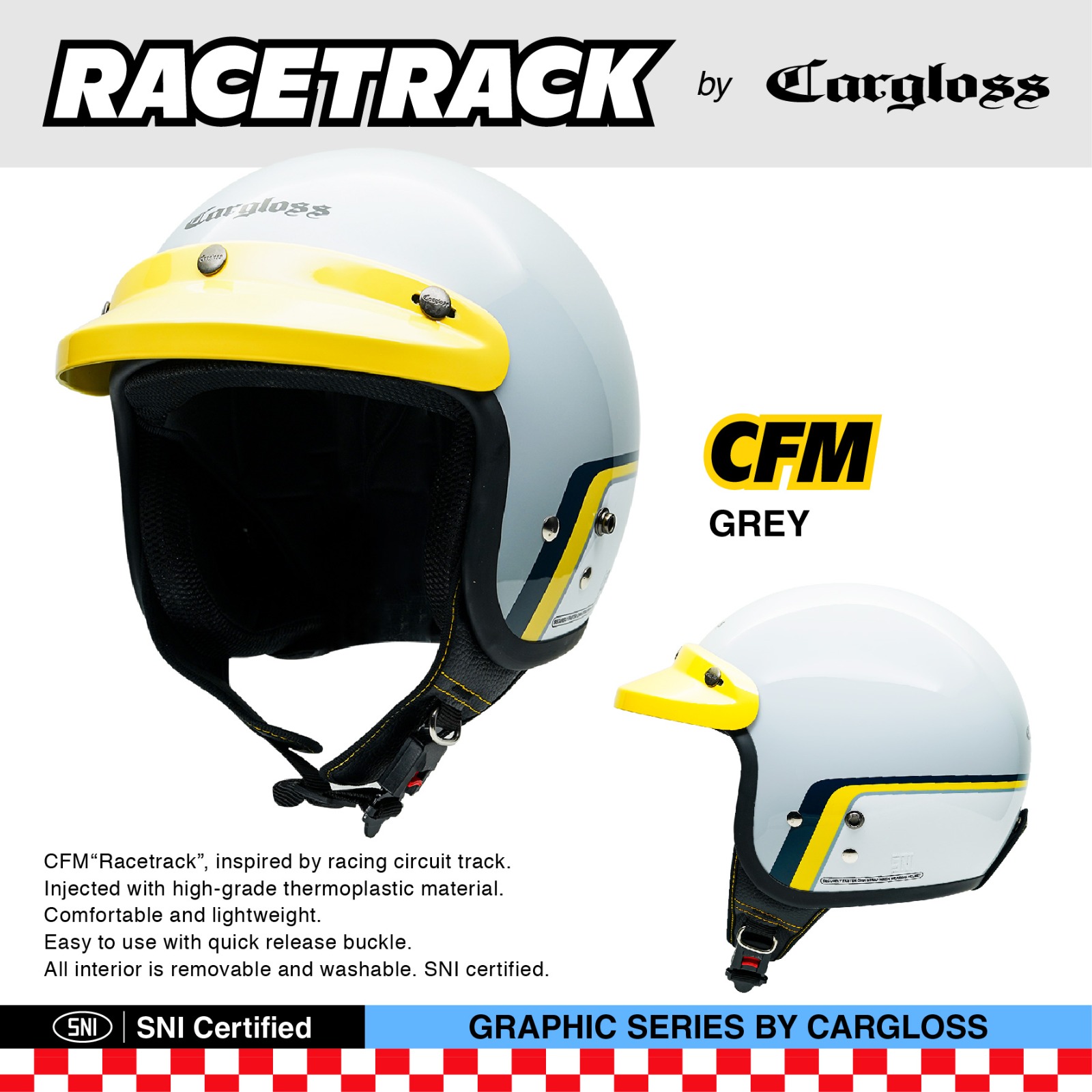 Cargloss Helmet - Fun Ride With Cargloss