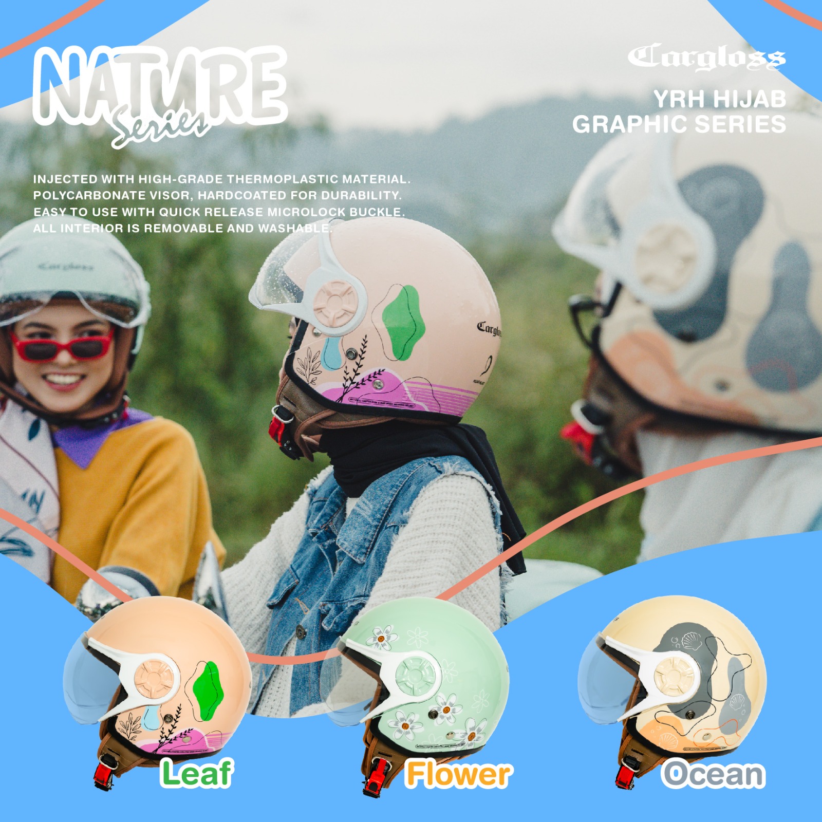 Cargloss Helmet - Fun Ride With Cargloss