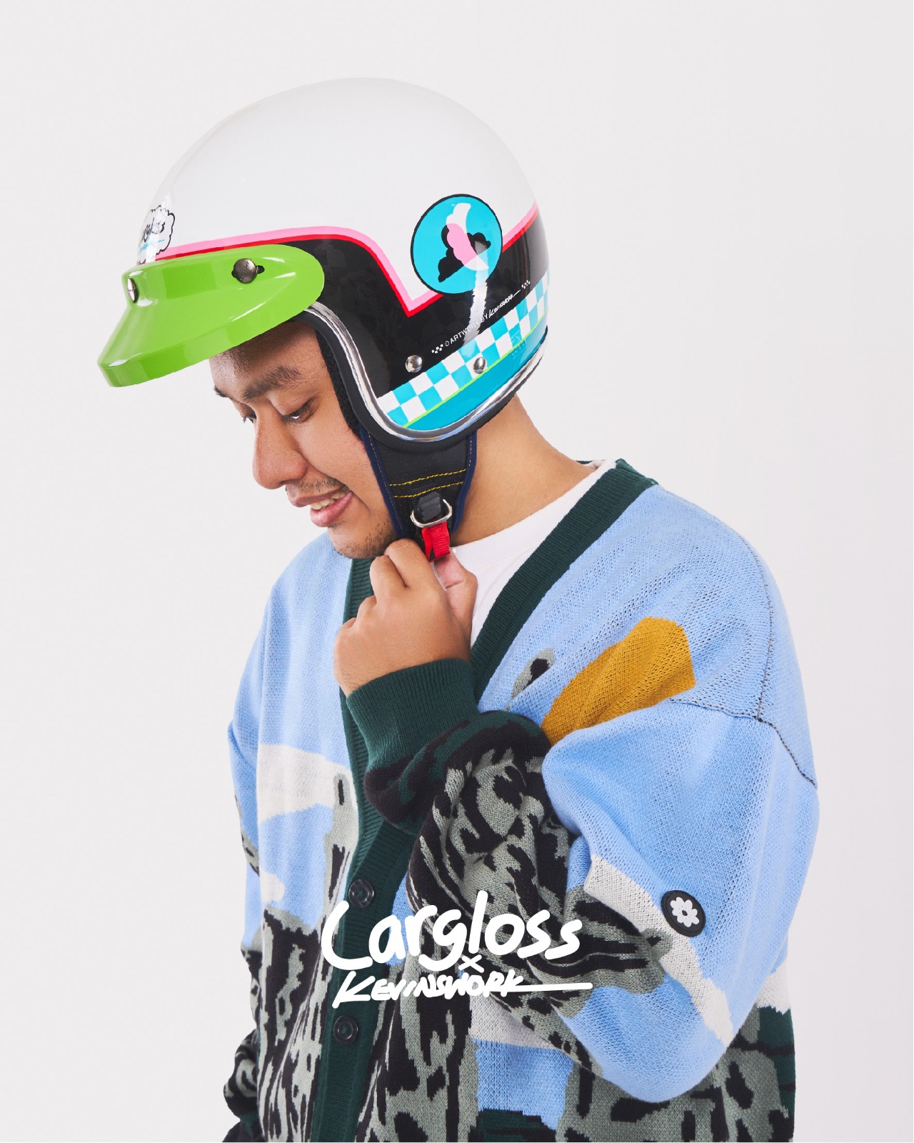 Cargloss Helmet - Fun Ride With Cargloss