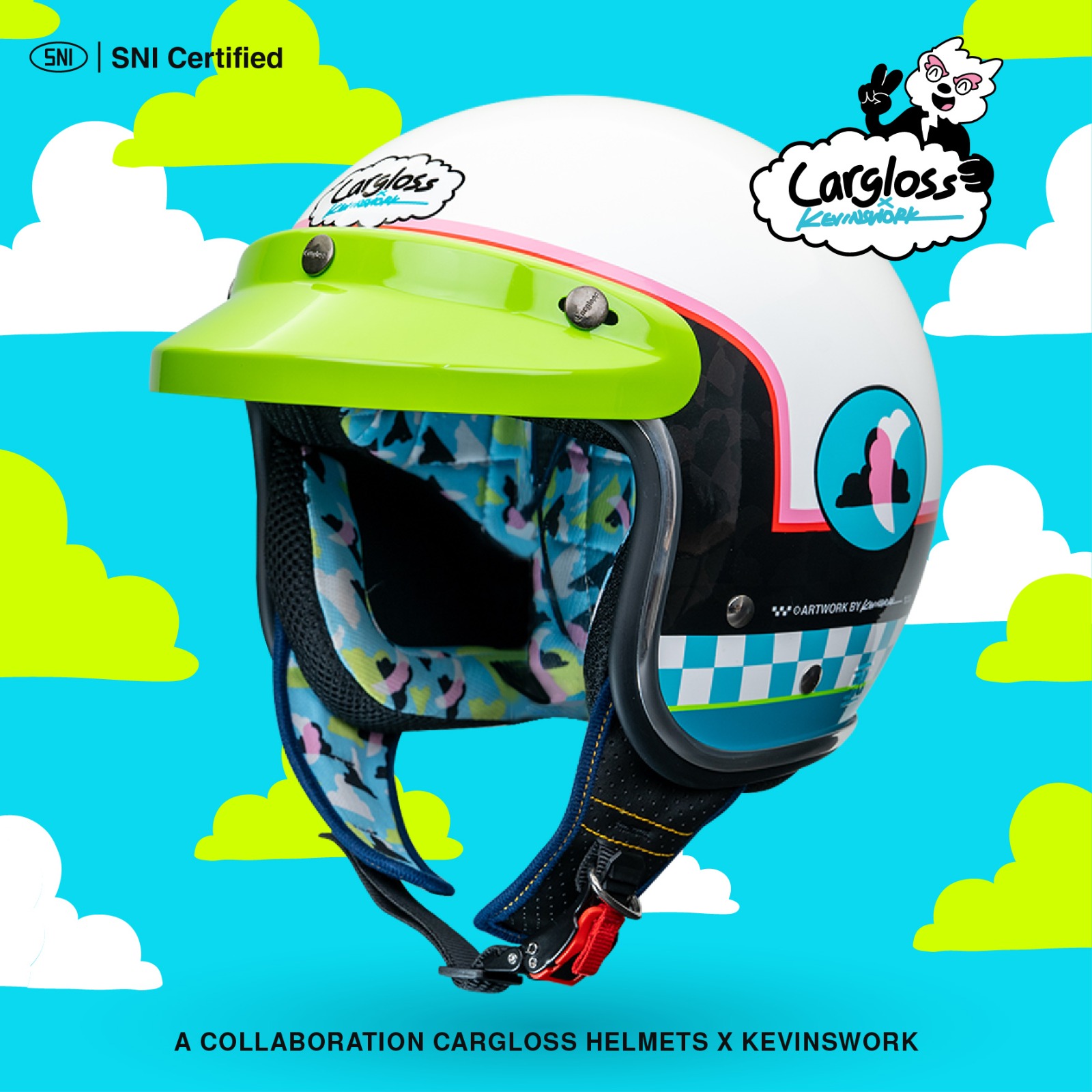 Cargloss Helmet - Fun Ride With Cargloss